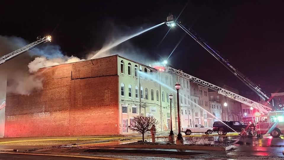 Recovery efforts begin after fire damages downtown Adrian business ...