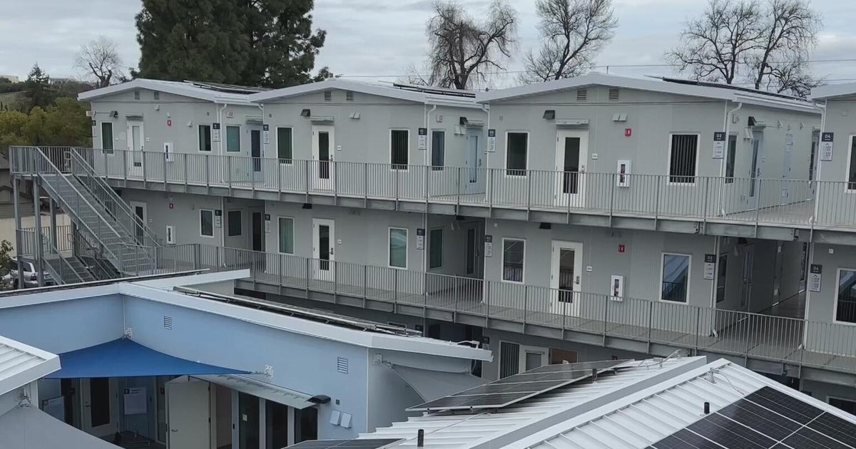 Housing for San Jose homeless opens at former encampment site - CBS San ...
