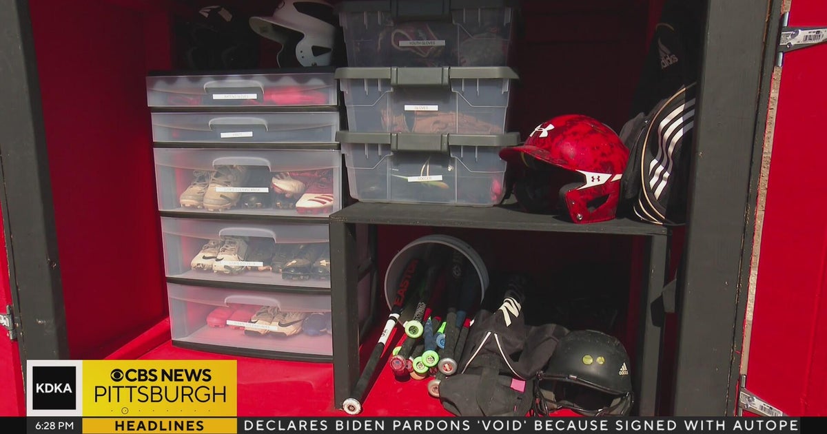 Community dropbox hopes to help get kids into sports - CBS Pittsburgh