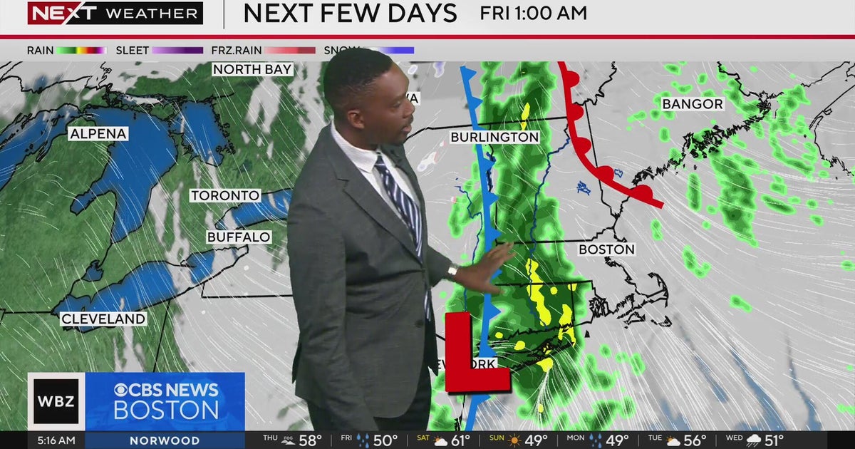 Next Weather: WBZ morning forecast for March 20, 2025 - CBS Boston