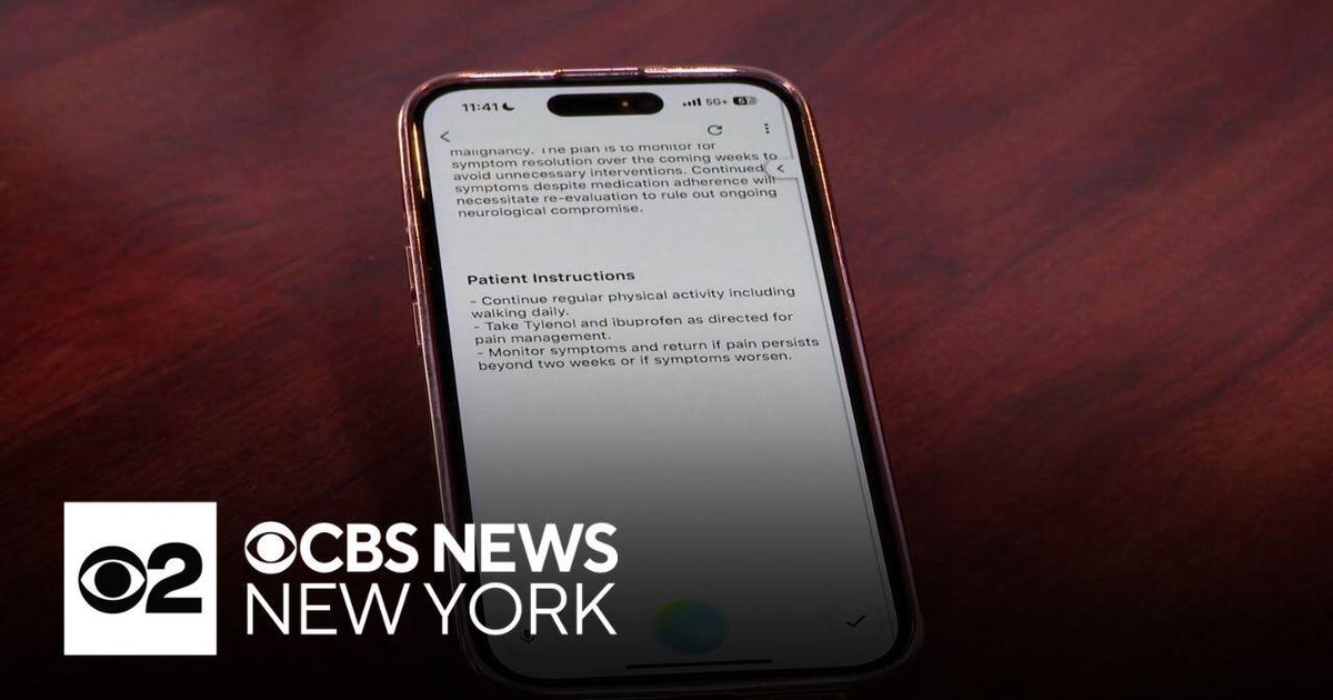 Suki AI system helps doctors take notes and more - CBS New York