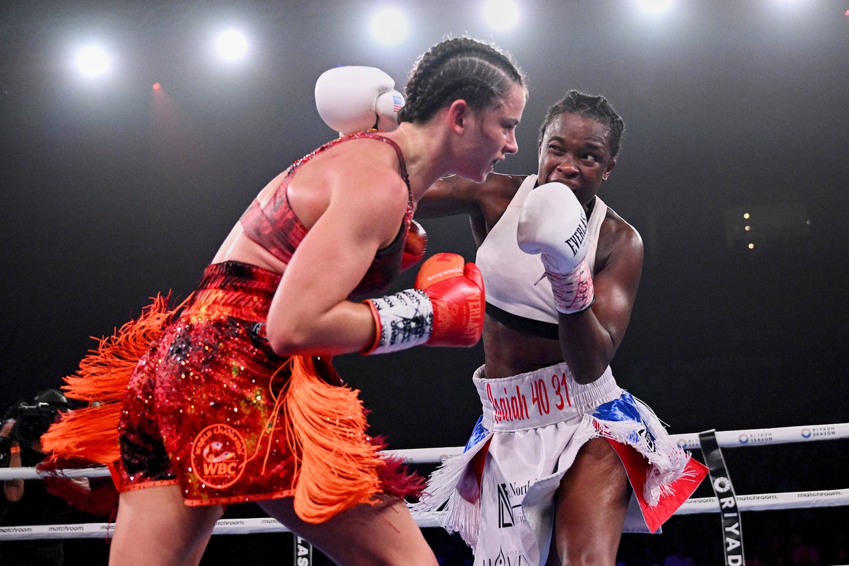 Tiara Brown, a 36-year-old former Florida police officer, upsets Australian Skye Nicolson to win ...