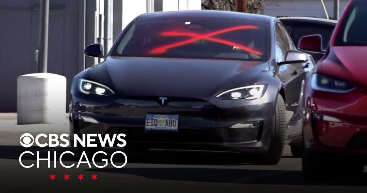 Trump administration vows to crack down on attacks on Teslas - CBS Chicago