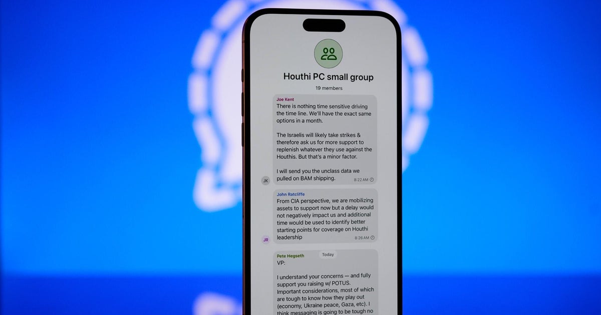 Retired Army Major calls Trump team's group chat "bad process" from ...
