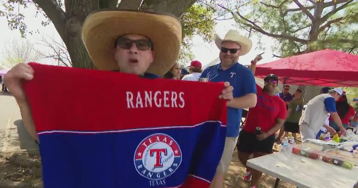 Fans celebrate Texas Rangers' opening day with tailgating and ...
