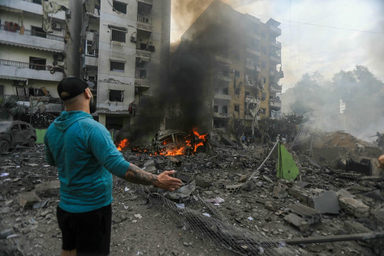 Israel bombs Beirut for first time since ceasefire with Hezbollah, as ...