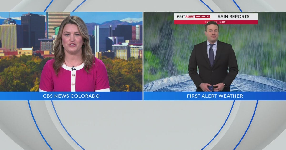 First Alert Forecast: 100% Chance for Moisture Saturday Night - CBS ...
