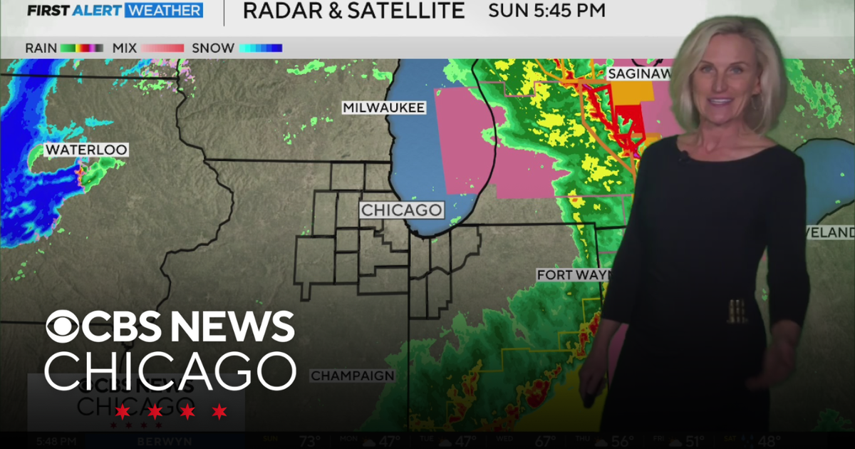 Chilly changes being as storms move on from Chicago area - CBS Chicago