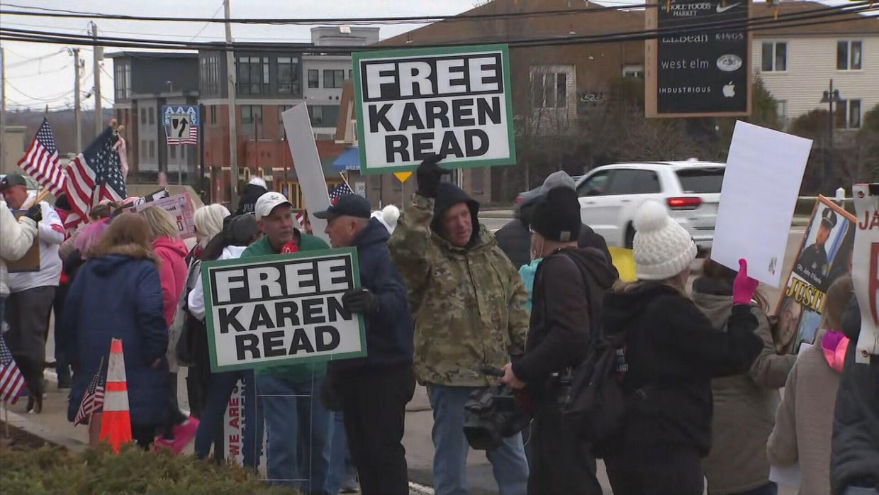 Karen Read supporters rally around Massachusetts days before jury ...