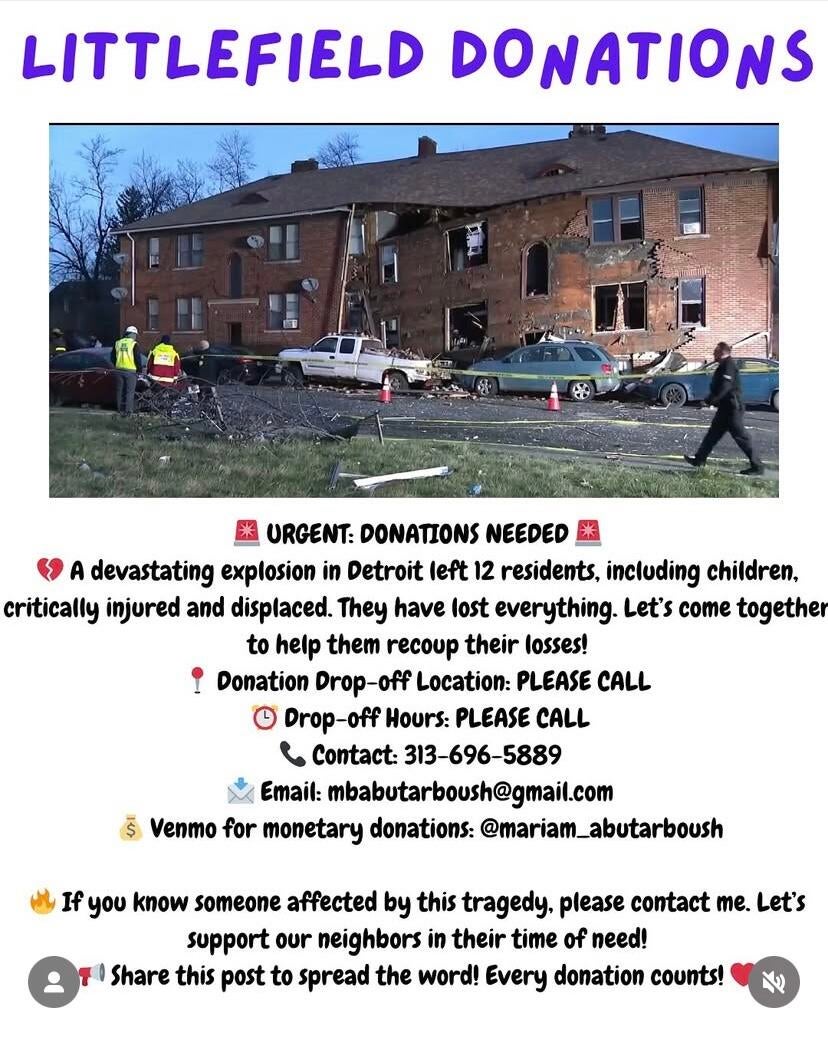 Gas leak determined cause of explosion at Detroit apartment building ...