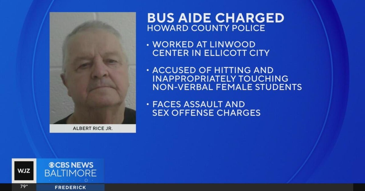 Howard County bus aide arrested for allegedly assaulting student - CBS ...