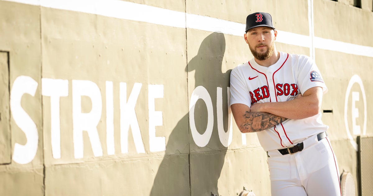 Garrett Crochet feels right at home with Boston Red Sox - CBS Boston