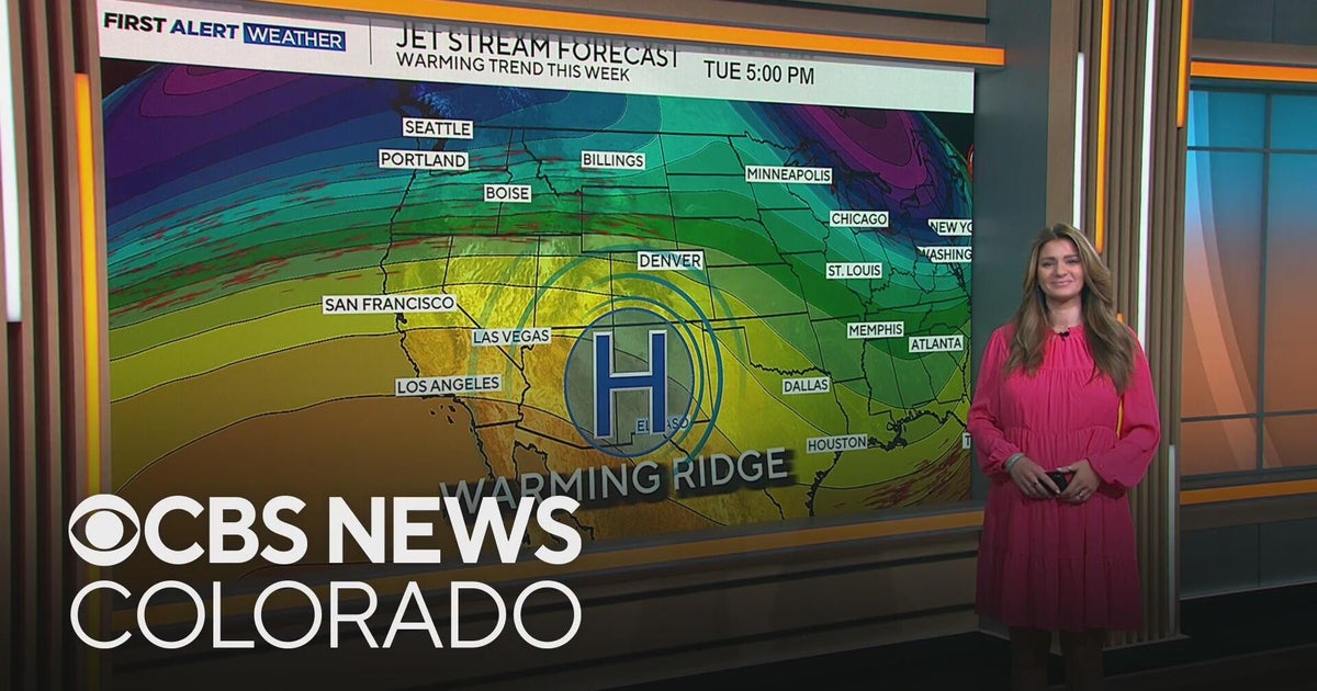 Above-average warmth with plenty of sunshine across Colorado - CBS Colorado