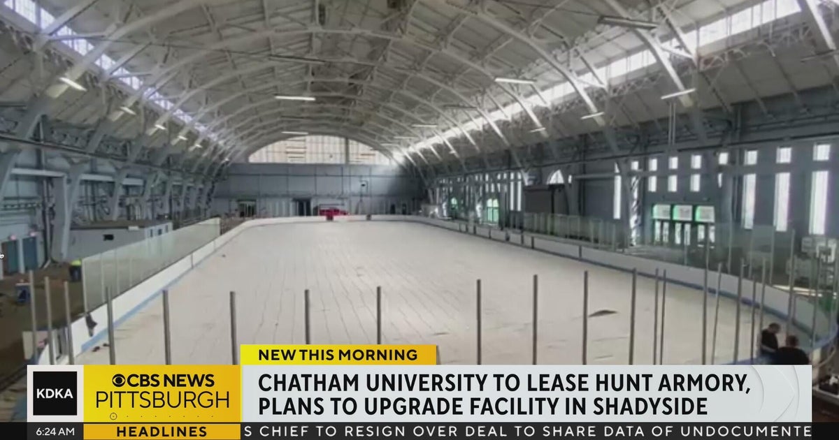 Chatham University will lease out Hunt Armory - CBS Pittsburgh