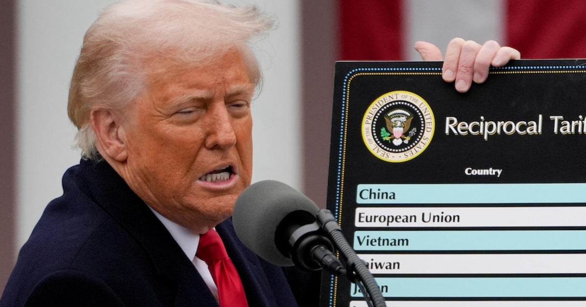 EU announces retaliatory tariffs on $22 billion in U.S. products - CBS News