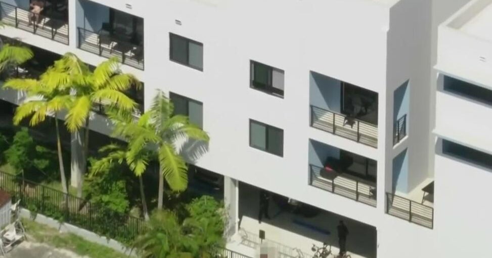 Child hospitalized after falling from balcony in Hollywood - CBS Miami