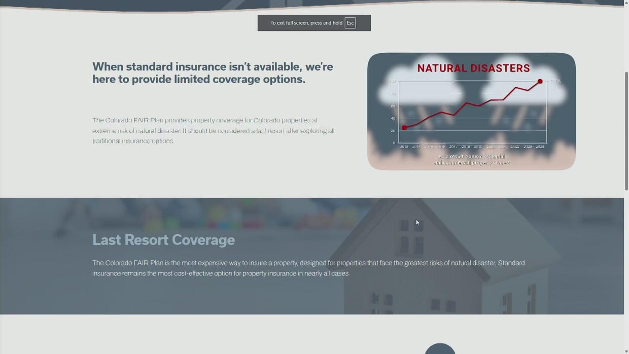 New insurance available for Colorado homeowners in high-risk areas as ...