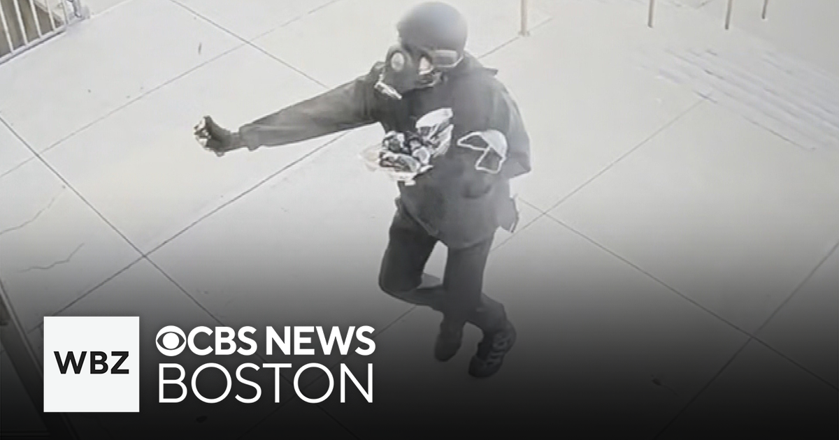 Video shows pepper spray attack inside Massachusetts courthouse - CBS ...