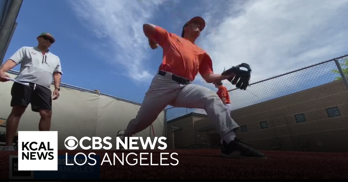 University of La Verne pitcher with one hand continues push towards big ...