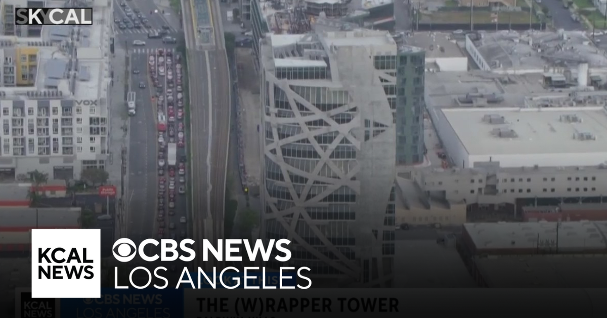 The (W)rapper Tower in Baldwin Hills | Look At This! - CBS Los Angeles
