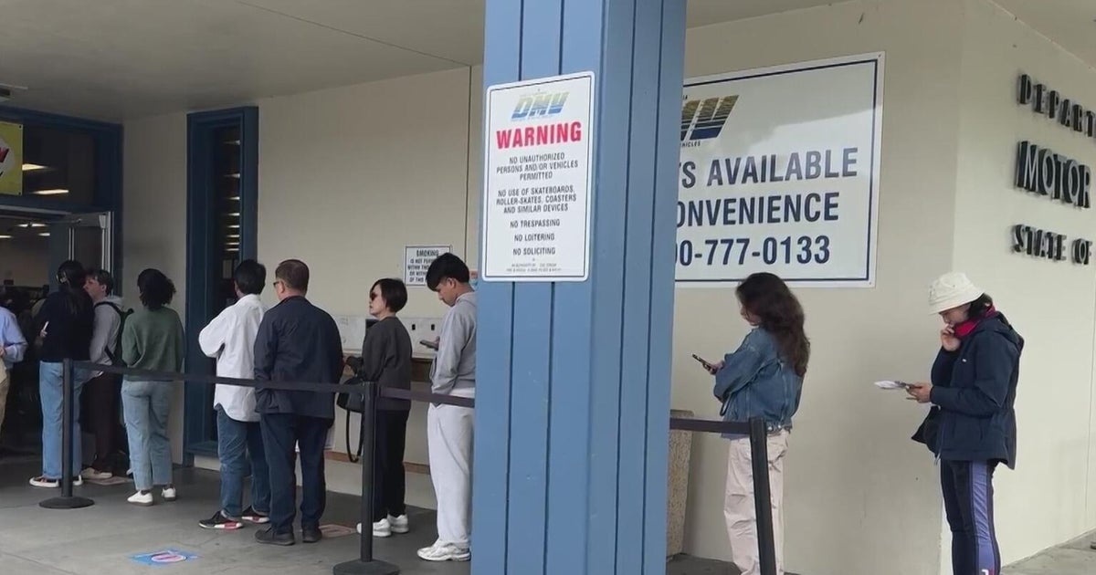 Fremont DMV extends hours as Real ID deadline nears - CBS San Francisco