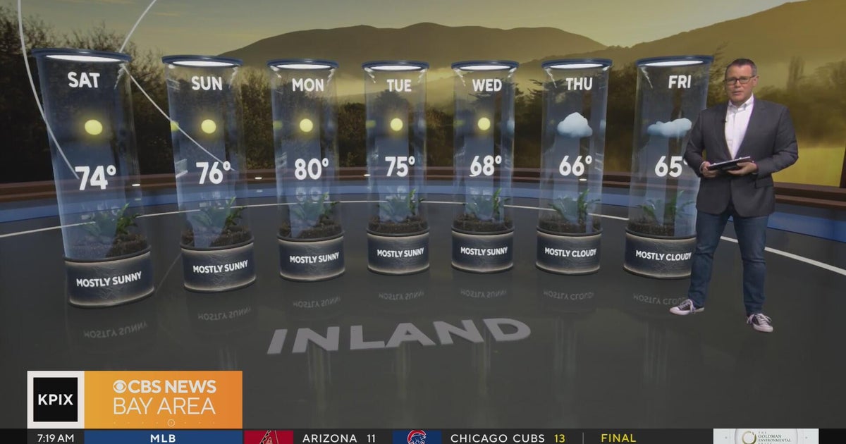 First Alert Weather Saturday morning forecast 4-19-25 - CBS San Francisco