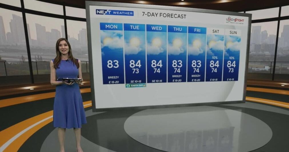 South Florida Weather for Monday 4/21/2025 7AM - CBS Miami