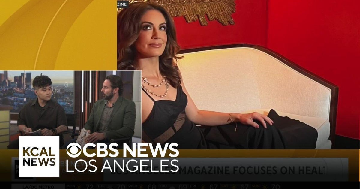 LA magazine health issue includes an interview with CBS Los Angeles ...