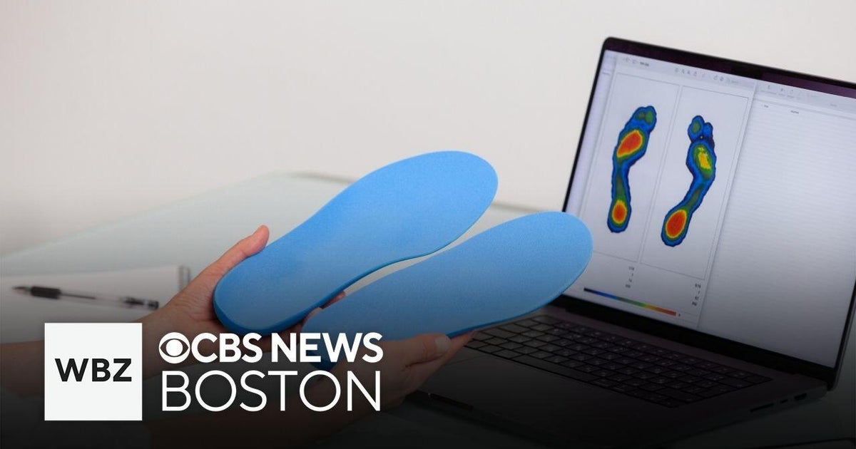 New smart insoles could help with posture, prevent injury, and more - CBS Boston