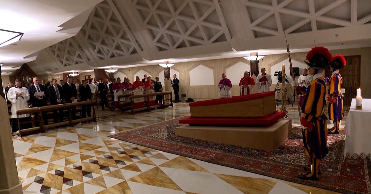 Public viewing begins as tributes pour in for Pope Francis in Rome and ...