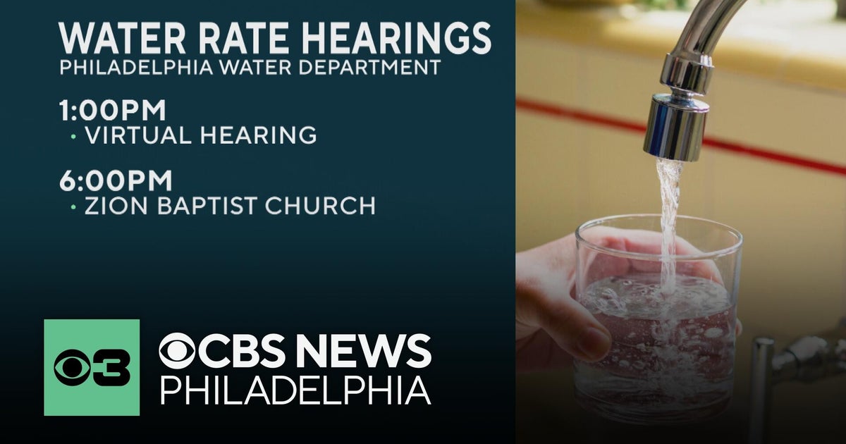 Virtual, in-person hearings for the Philadelphia Water Department ...