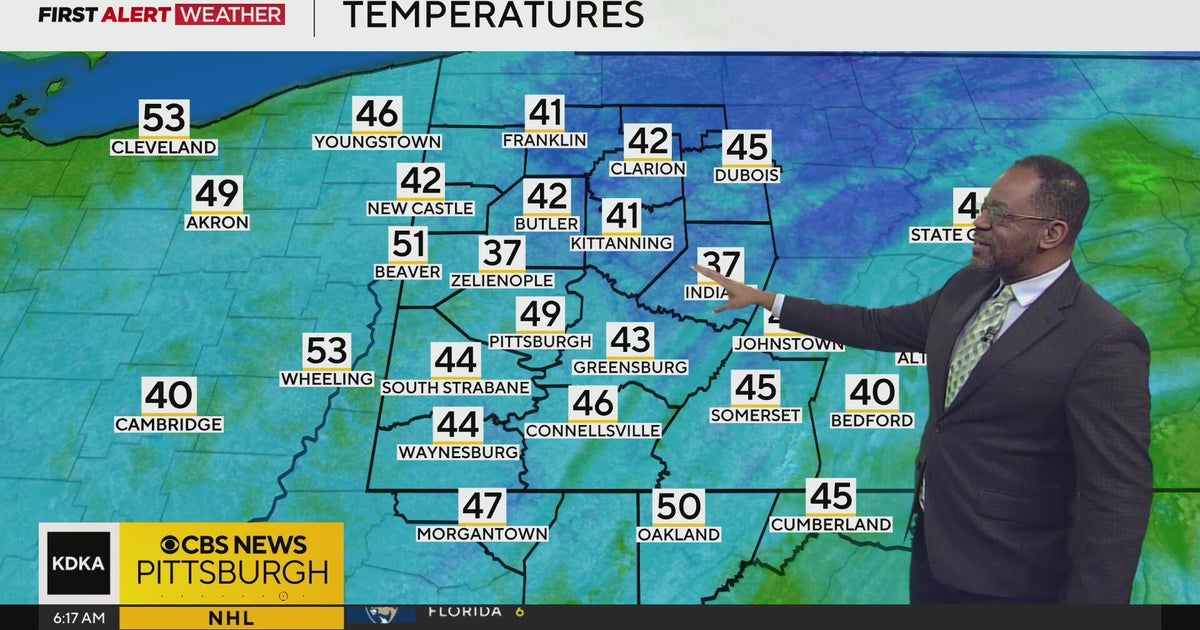 KDKA-TV Morning Forecast (4/23) - CBS Pittsburgh