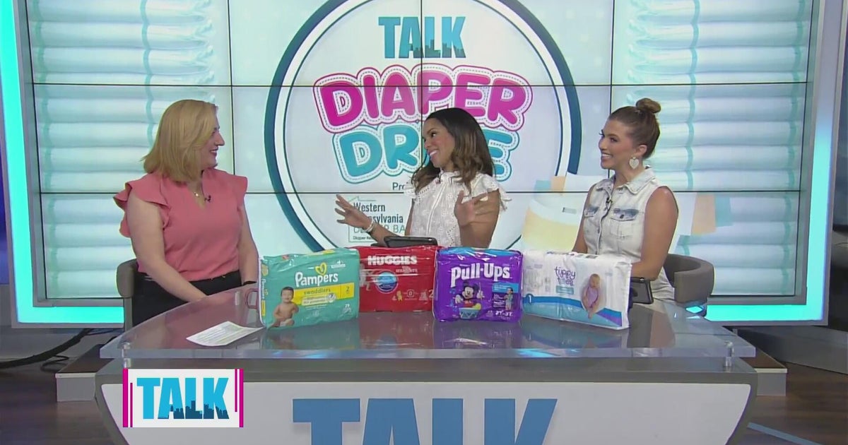 Looking ahead to the Talk Pittsburgh Diaper Drive - CBS Pittsburgh