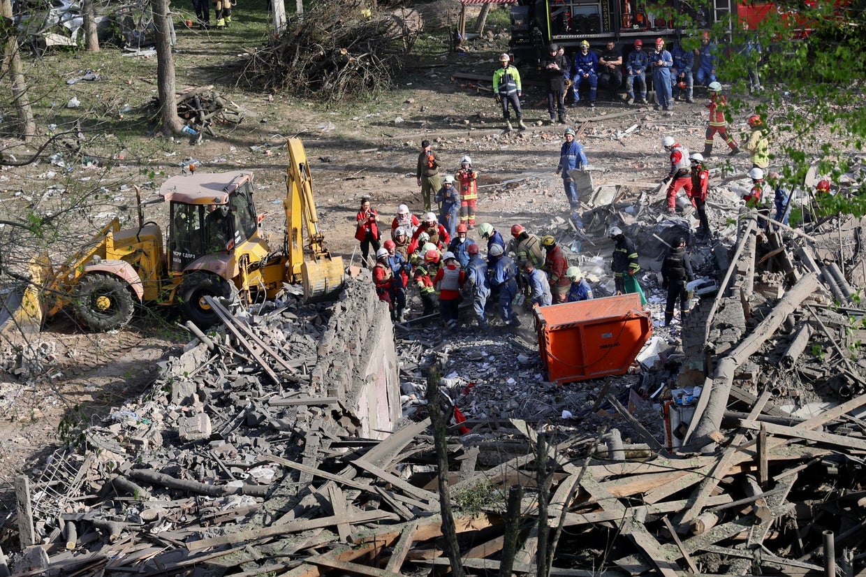 Massive Russian strike on Ukraine's capital kills several people ...