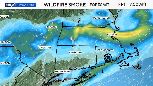 Maps show how New Jersey wildfire smoke may affect air quality in ...