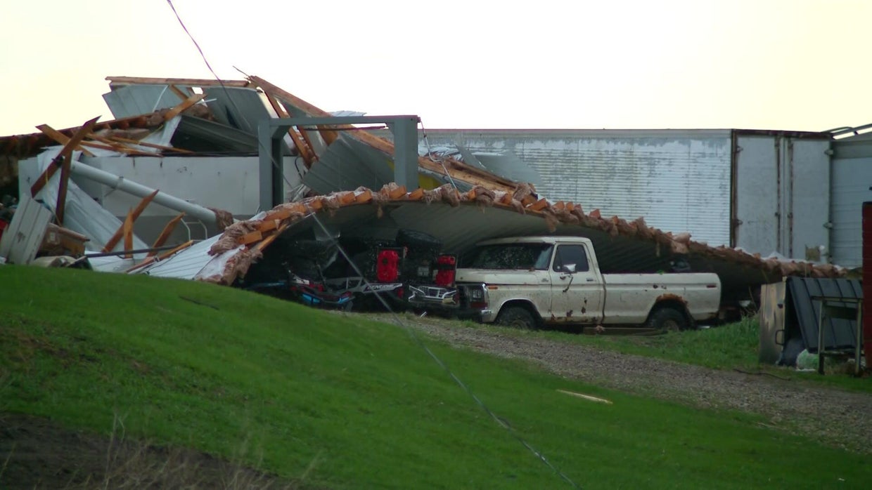 Minnesotans survey damage after powerful storms sweep through southern ...