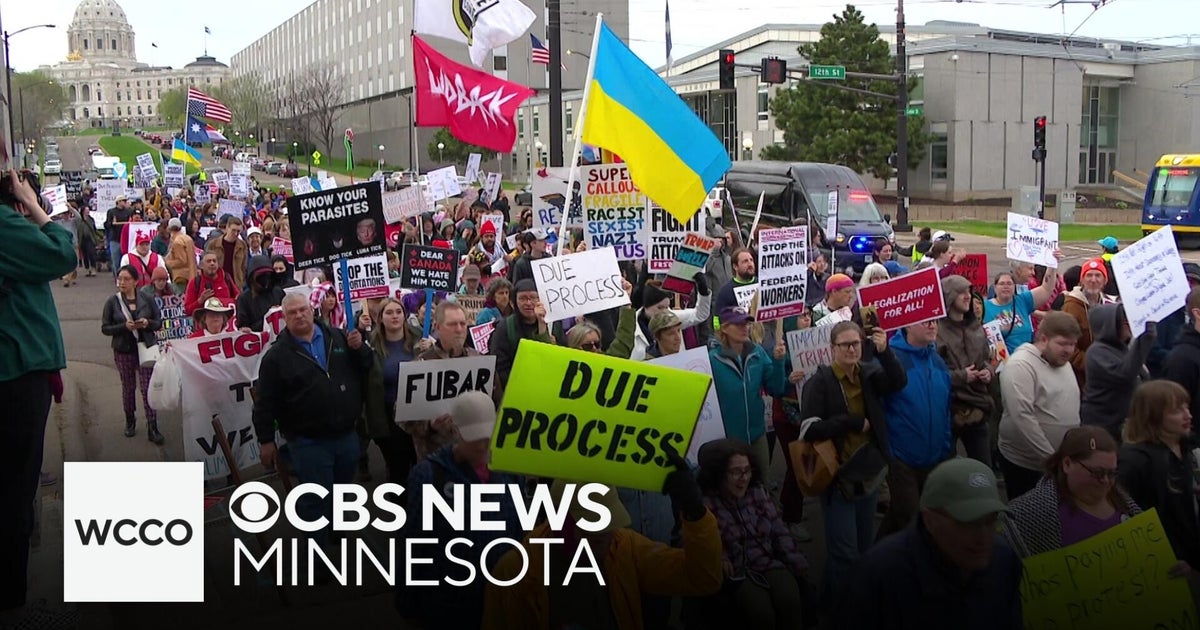 What Minnesotans rallied for during annual May Day demonstration - CBS ...
