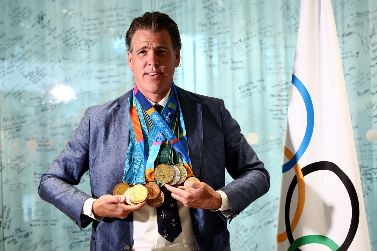 Olympic swim great Gary Hall Jr awarded 10 medals to replace those ...