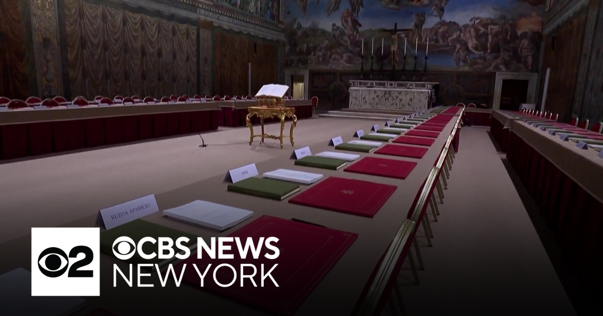 Papal conclave starts Wednesday to choose the next pope - CBS New York