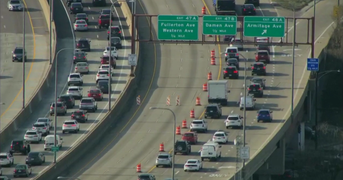 Ramp closures coming as Kennedy Expressway work goes on - CBS Chicago