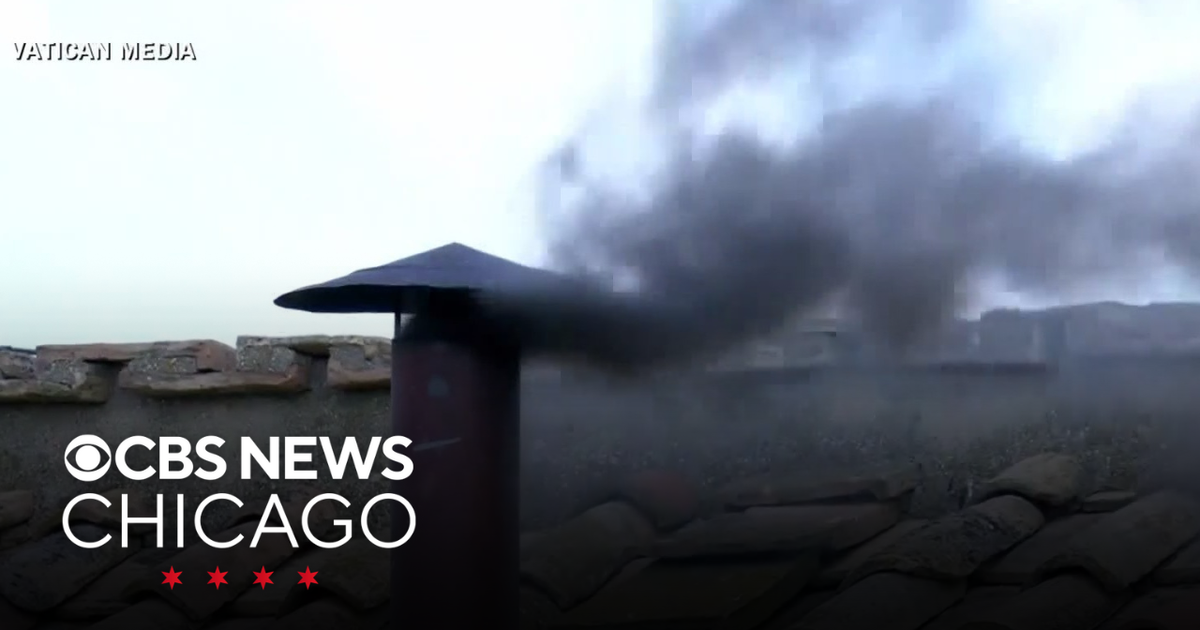 Conclave continues as black smoke appears after second round of voting ...