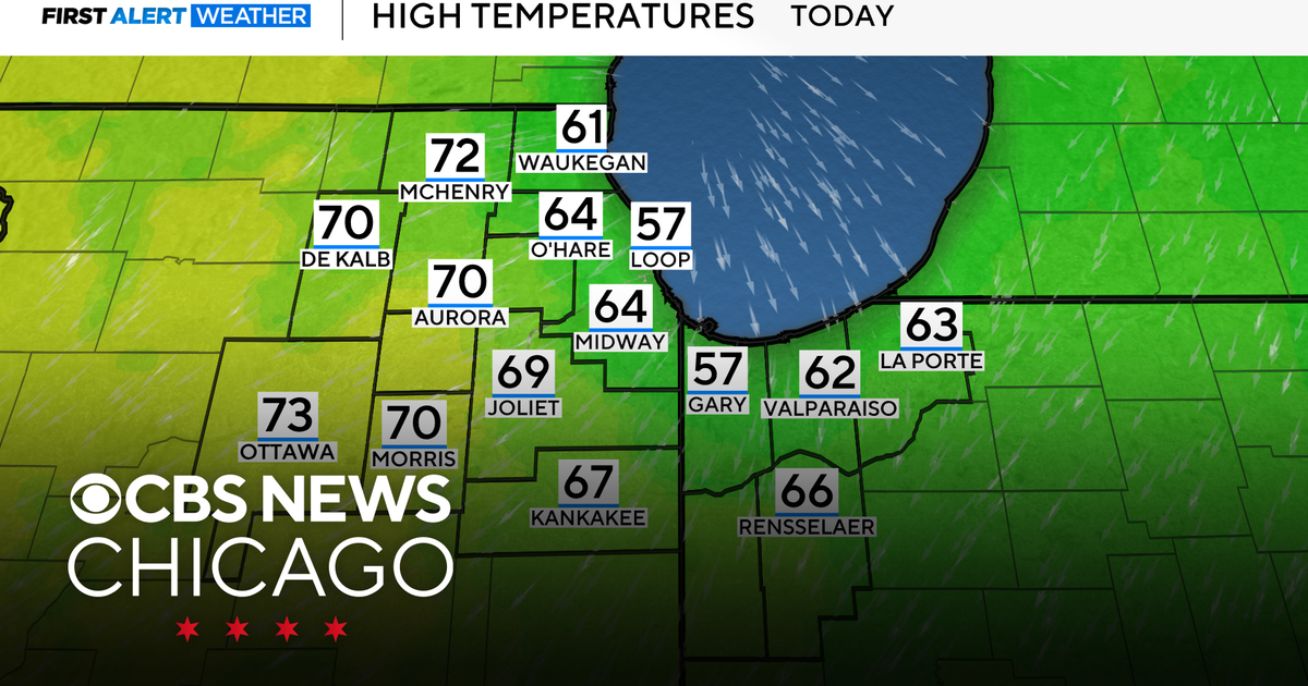 First Alert Weather: Chilly night then weekend warmup - CBS Chicago
