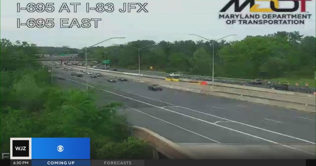 Road crews to begin work on the Jones Falls Expressway - CBS Baltimore