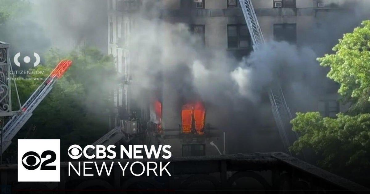 10 hurt in Hamilton Heights fire - CBS New York