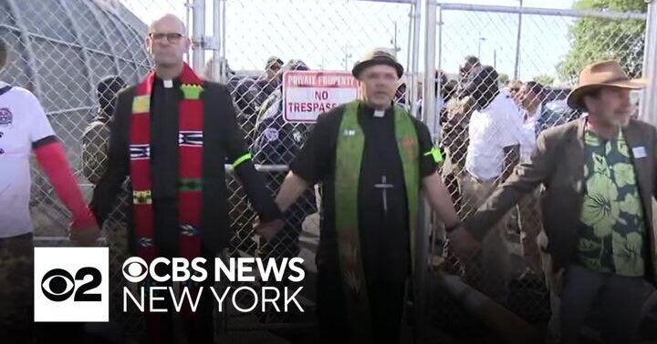 Clergy members protest at Delaney Hall, just days after arrest of Mayor ...