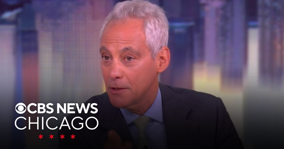 Rahm Emmanuel for president in 2028? - CBS Chicago