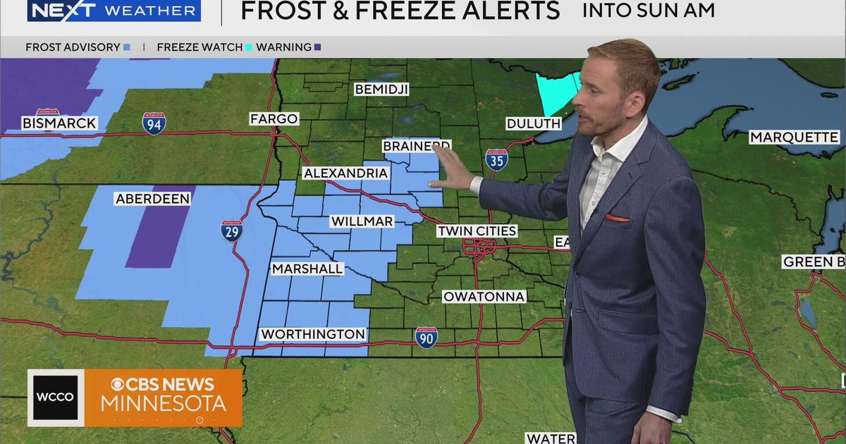 NEXT Weather: 8 a.m. forecast from May 17, 2025 - CBS Minnesota