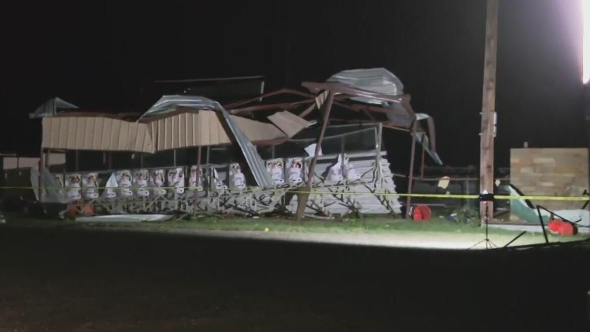 Severe storm damage prompts Gordon ISD to cancel class for the week ...