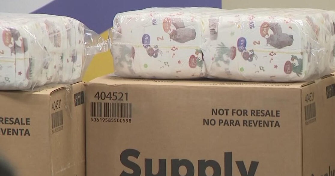 Alameda County launches large diaper bank for struggling parents - CBS ...