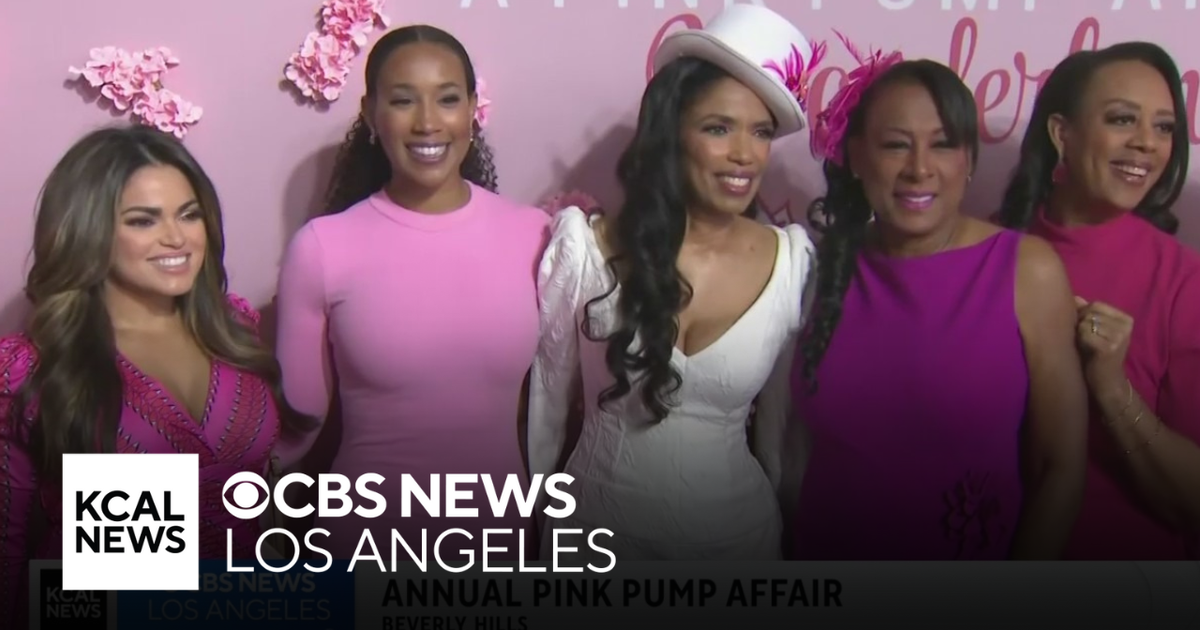 KCAL News anchor Pat Harvey emcees Pink Pump Affair for Special Needs ...
